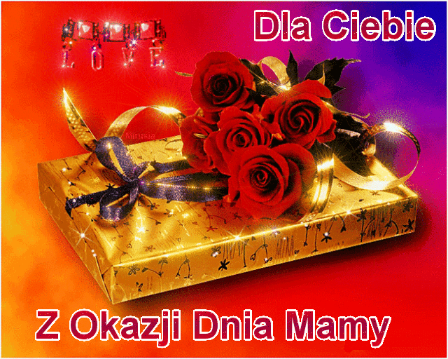 Gify Prezenty na Dzień Matki - Gify i obrazki na GifyAgusi.pl