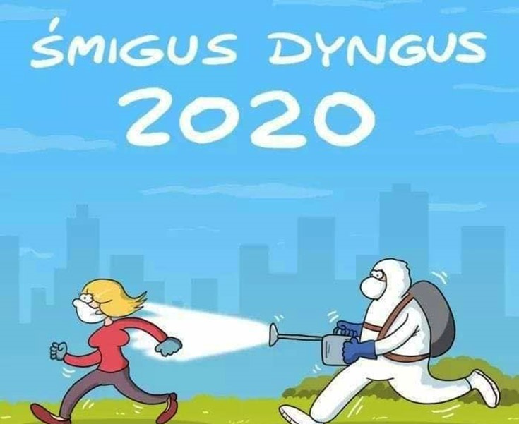 Śmigus Dyngus 2020 - Gify i obrazki na GifyAgusi.pl