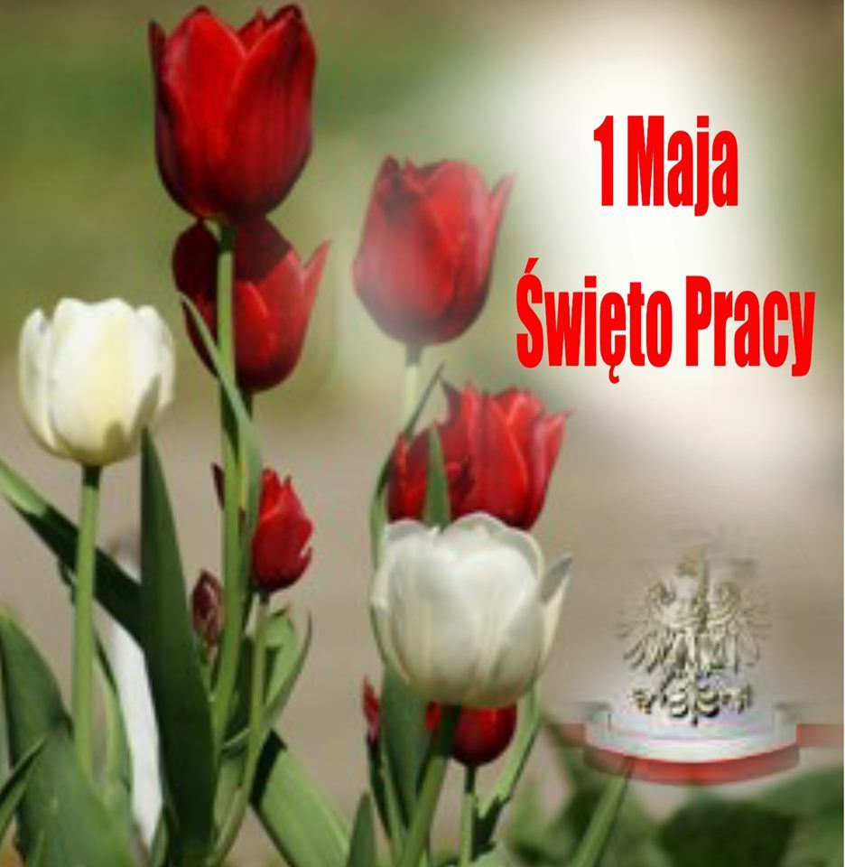 Gify 1 maja - Święto Pracy - Gify i obrazki na GifyAgusi.pl