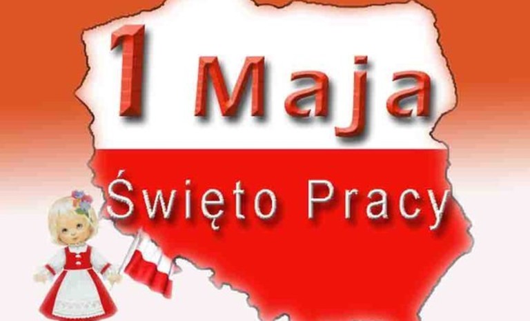 Gify 1 maja - Święto Pracy - Gify i obrazki na GifyAgusi.pl