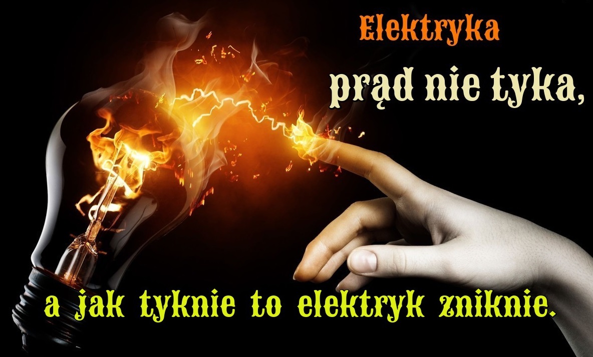 Śmieszny żart o elektryku - Gify i obrazki na GifyAgusi.pl